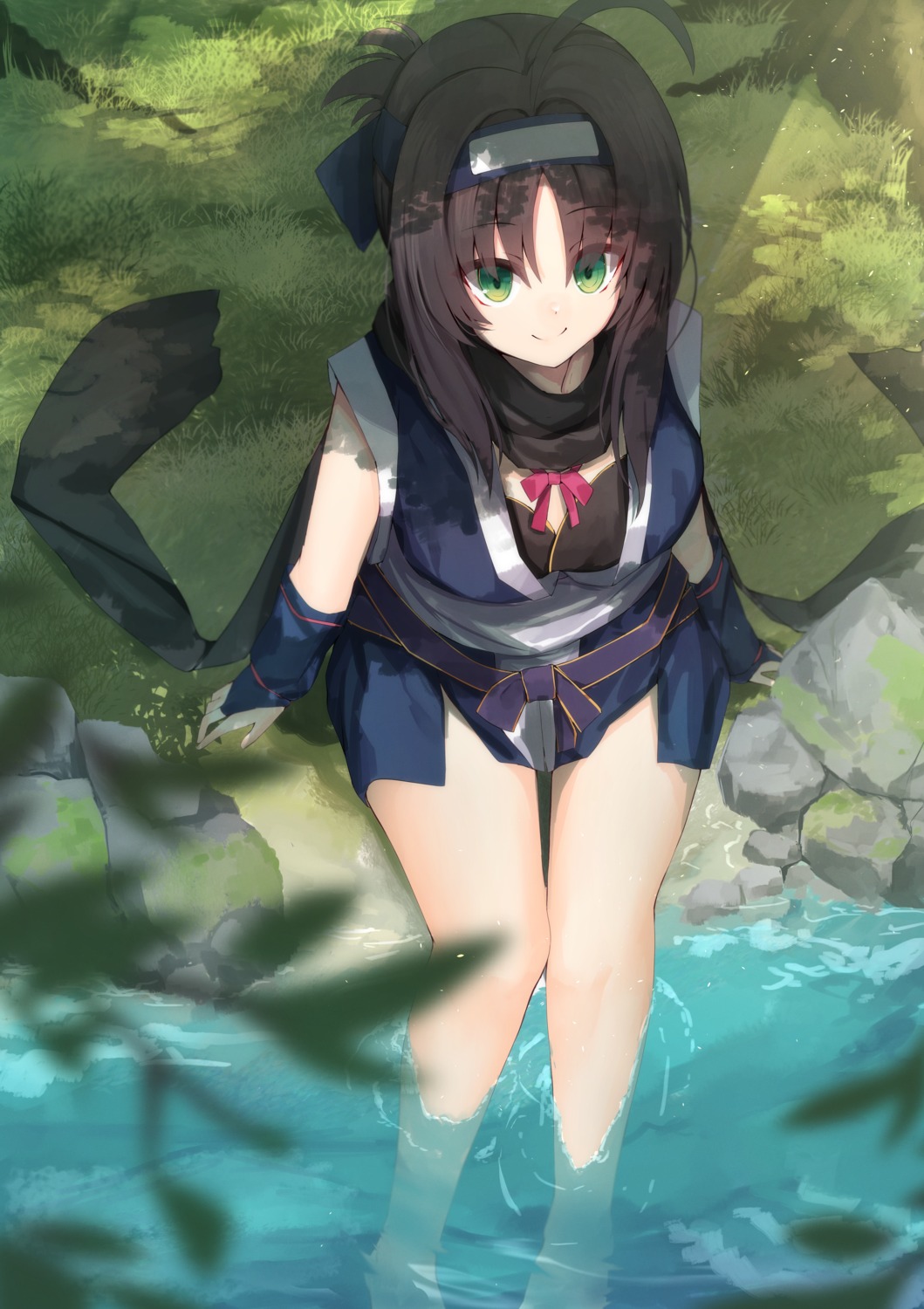 nodoameyatou senren banka hitachi mako ninja wet | #1086738 | yande.re